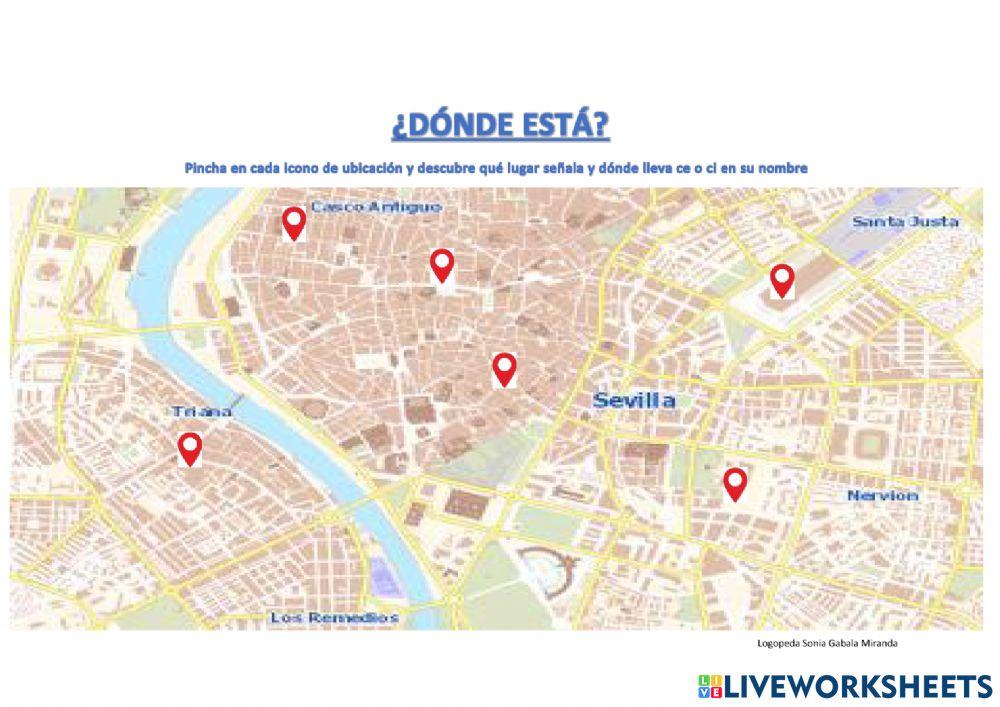 ¡Donde está? worksheet | Live Worksheets