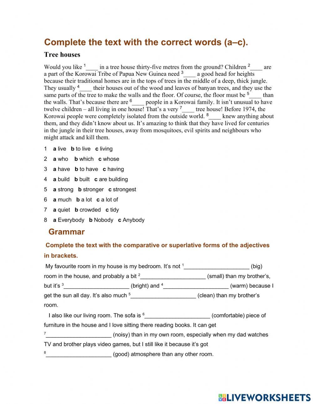 Unit 4.Test 4. … | Free Interactive Worksheets | 4958266