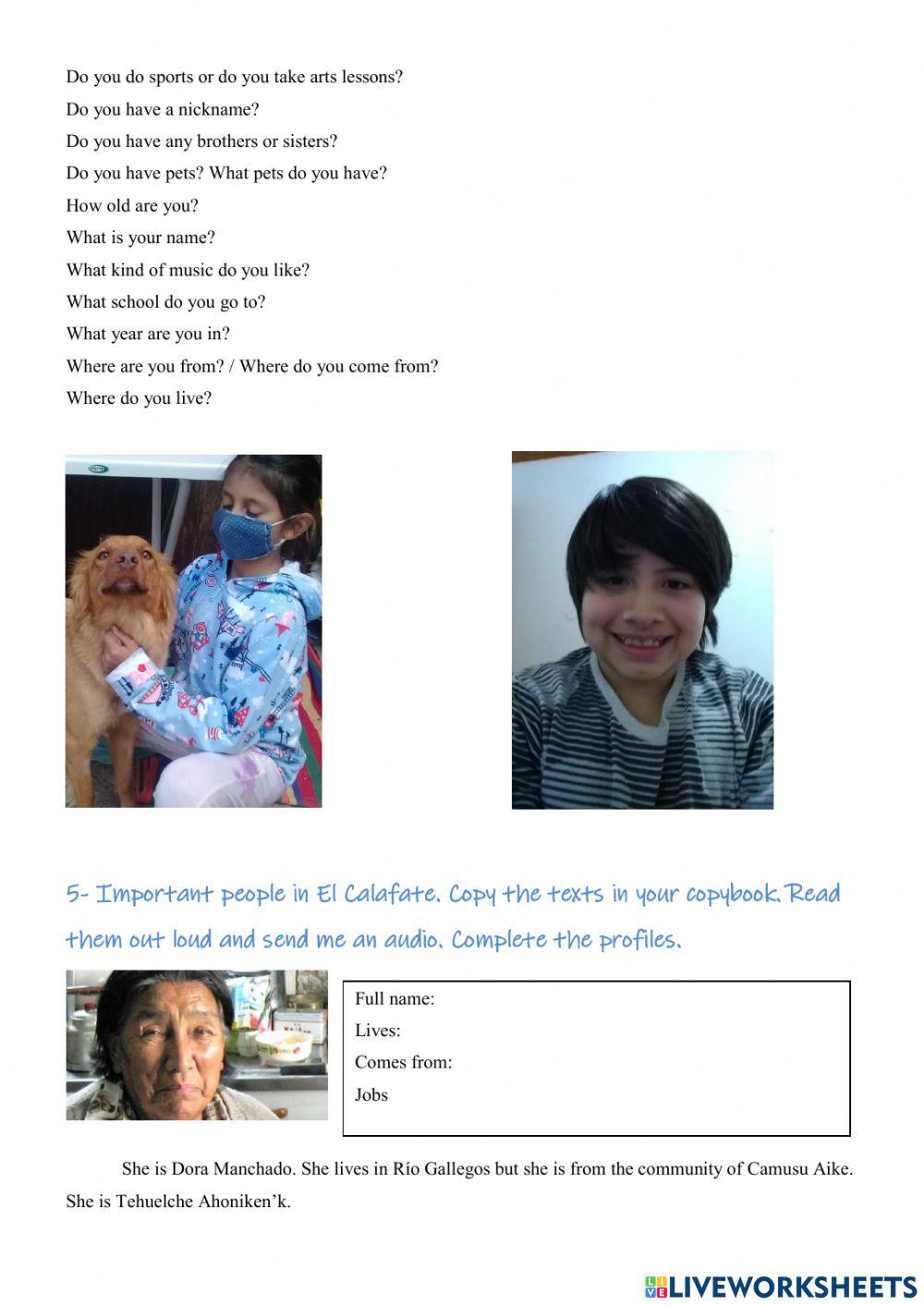 Today 2 worksheet | Live Worksheets