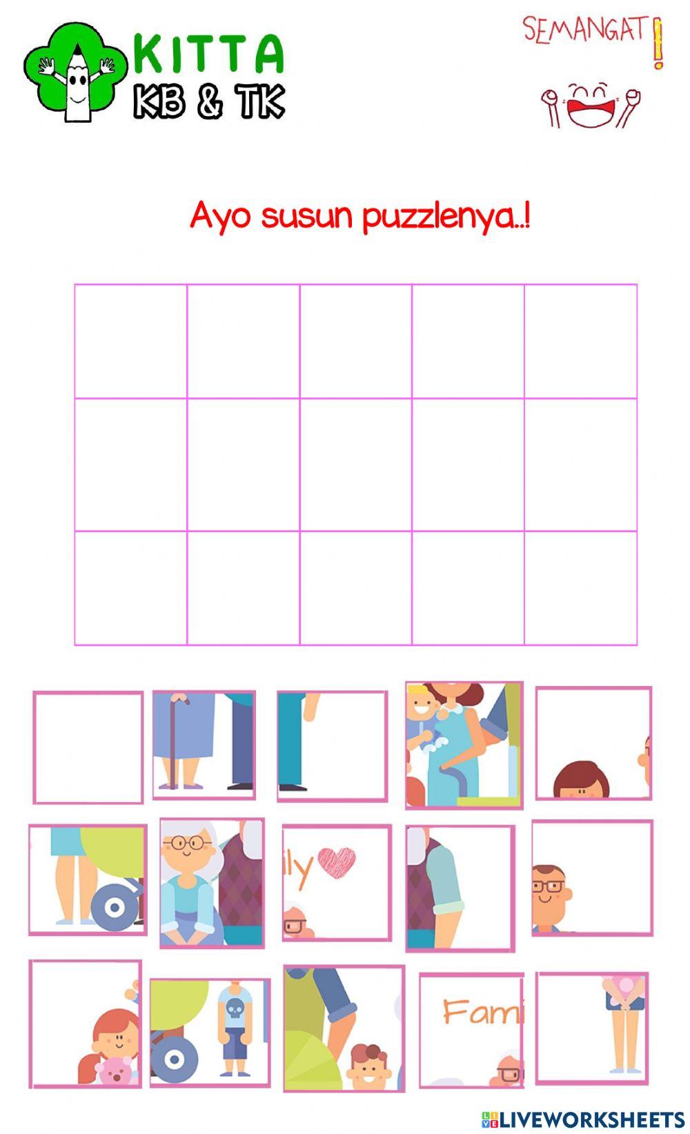 FM - PUZZLE FAMILY 1617 | KITTA_SCHOOL | Live