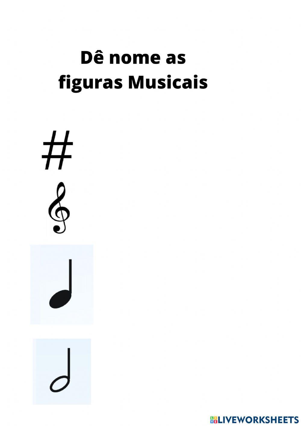 Notas Musicais Nomes