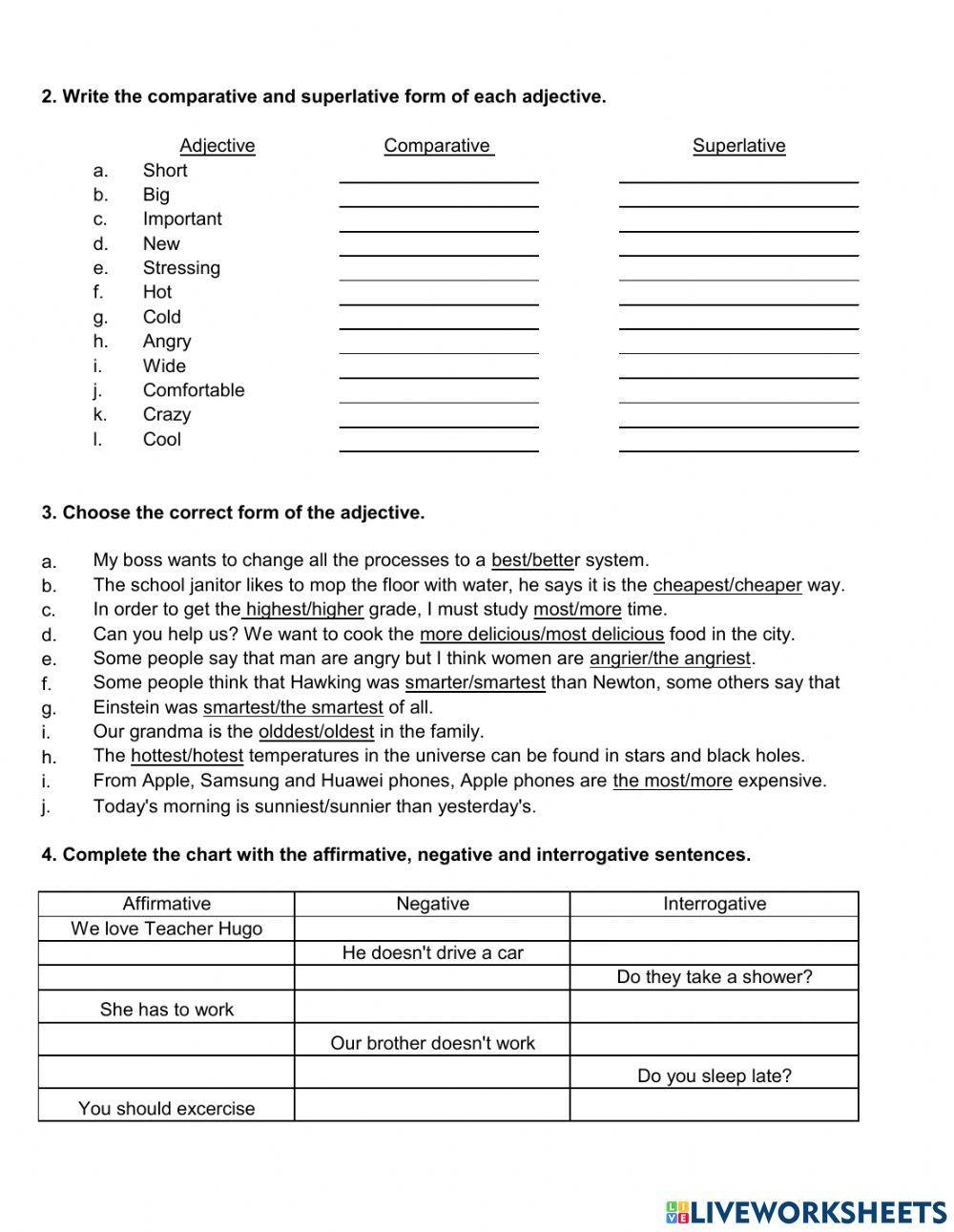 Exam A2-1 1153119 | Imperia New Horizons