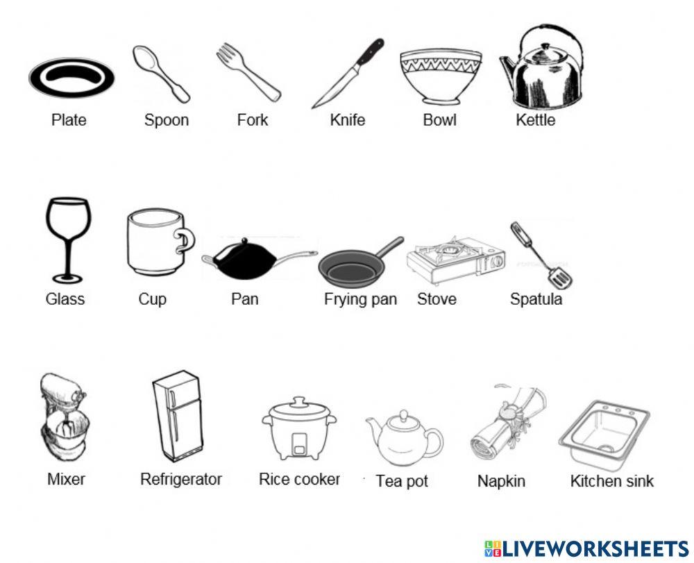 Bahasa nama benda worksheet | Live Worksheets