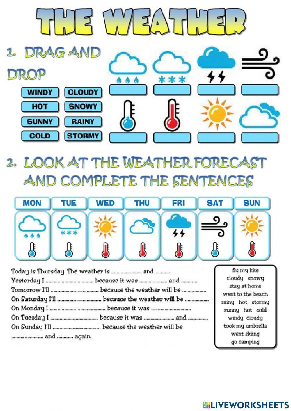 918243 | The weather | Marharyta Nikiforova