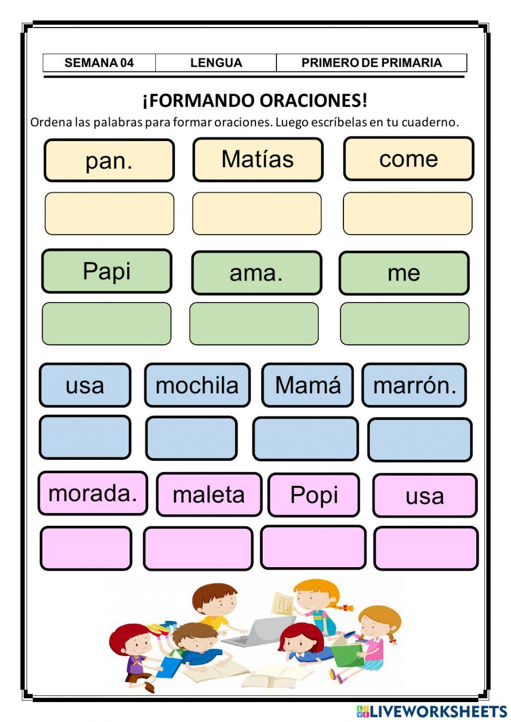 Actividad interactiva | Live Worksheets
