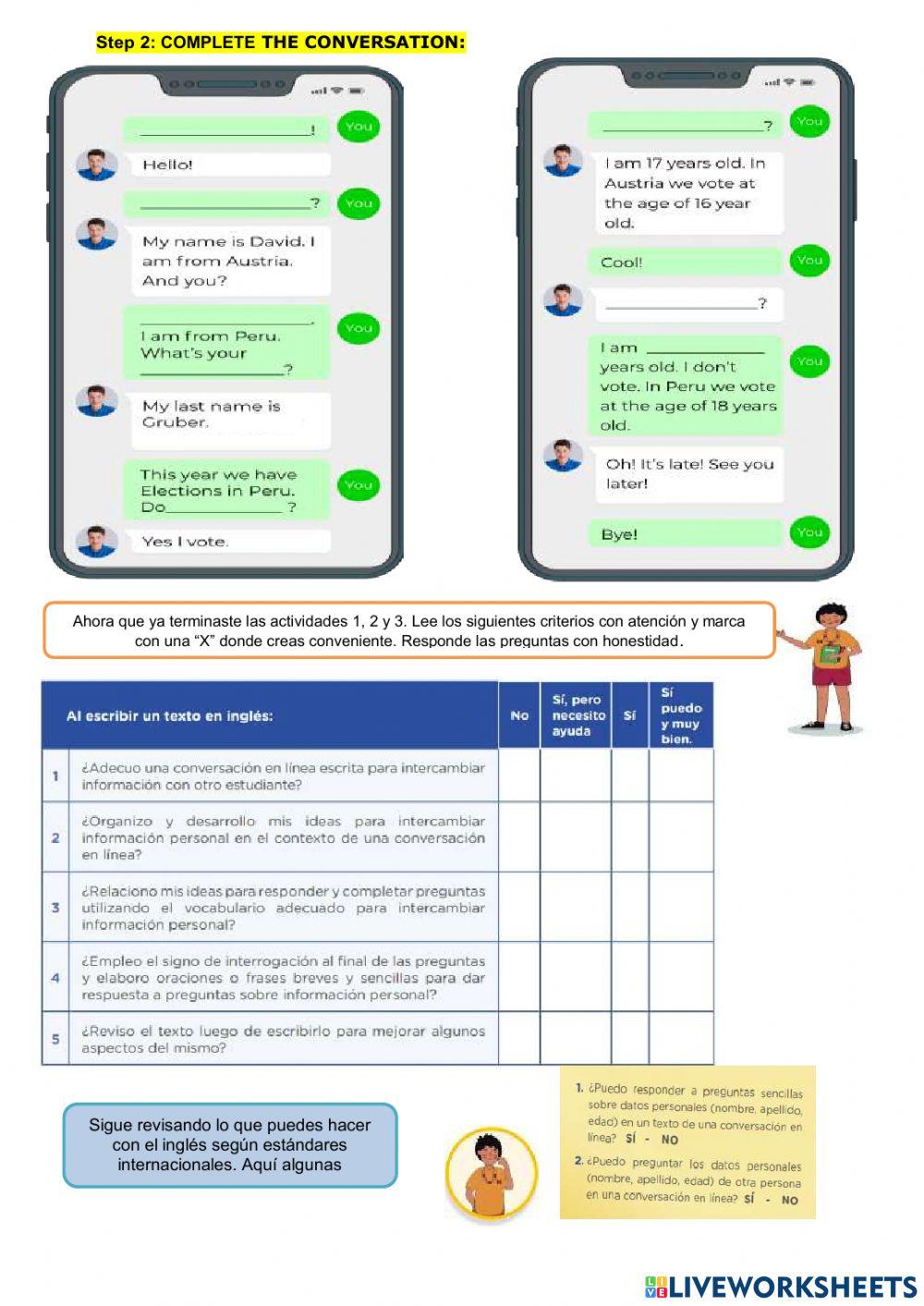Let-s exchange … | Free Interactive Worksheets | 920754