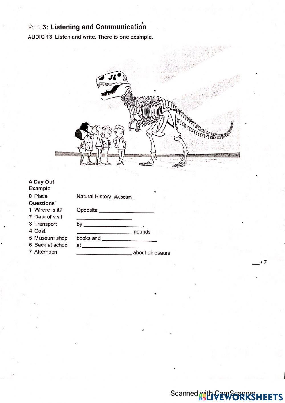Skills test online worksheet | Live Worksheets