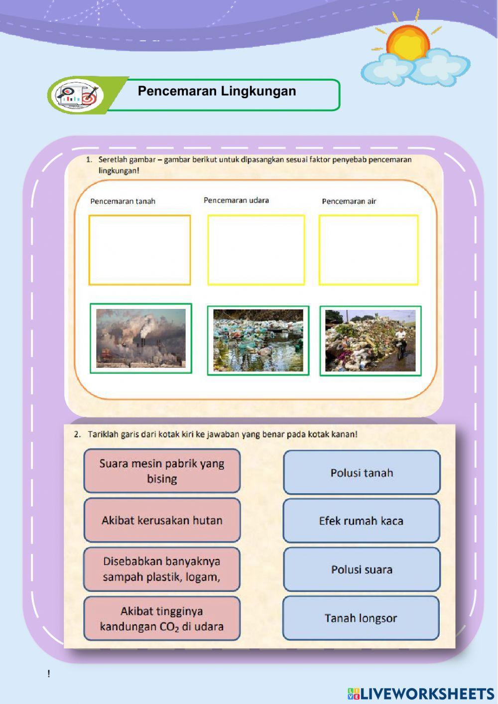 LKPD IPA KELAS 7 SEMESTER 2 (PTM) | LiveWorksheets