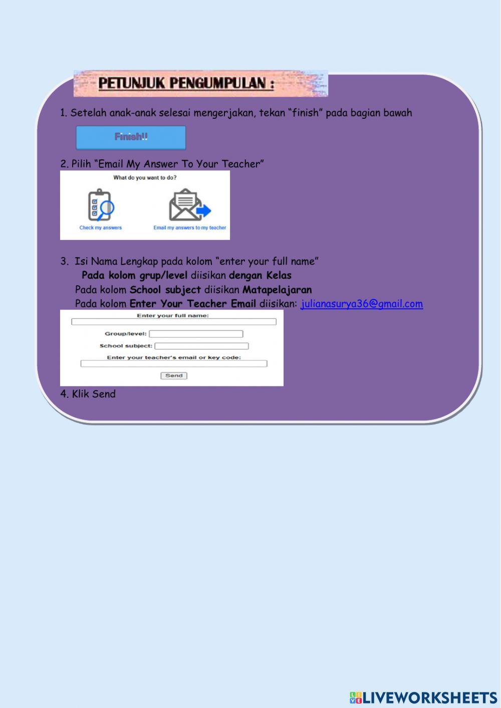 LKPD IPA KELAS 7 SEMESTER 2 (PTM) | LiveWorksheets