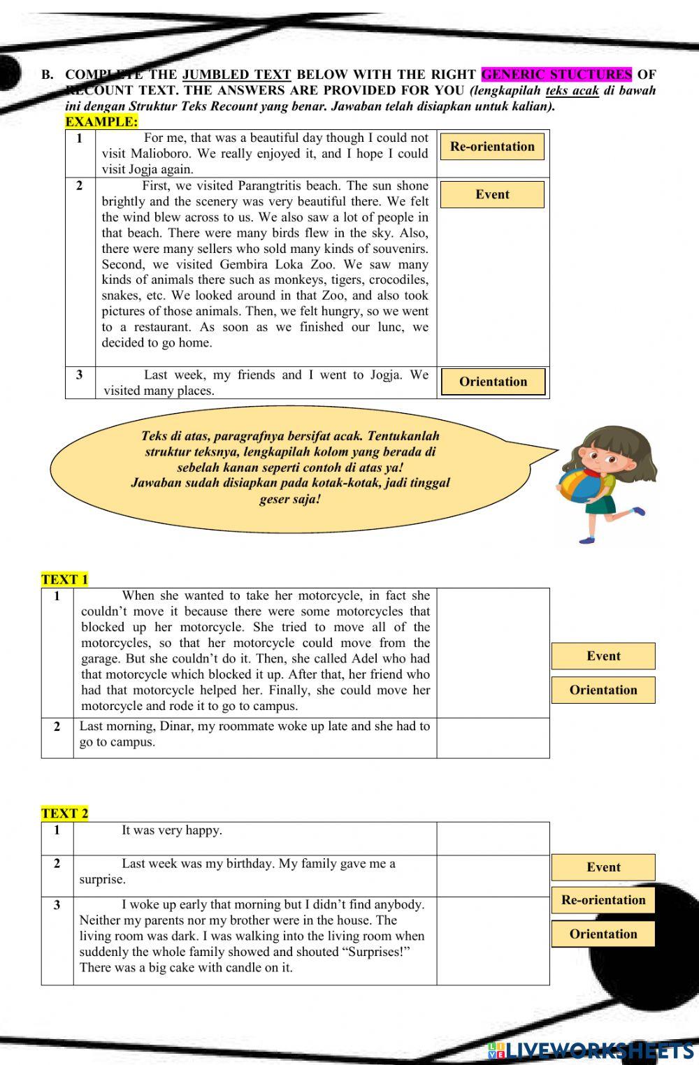 920879 | Meeting 12 - Recount text (Generic Structures)