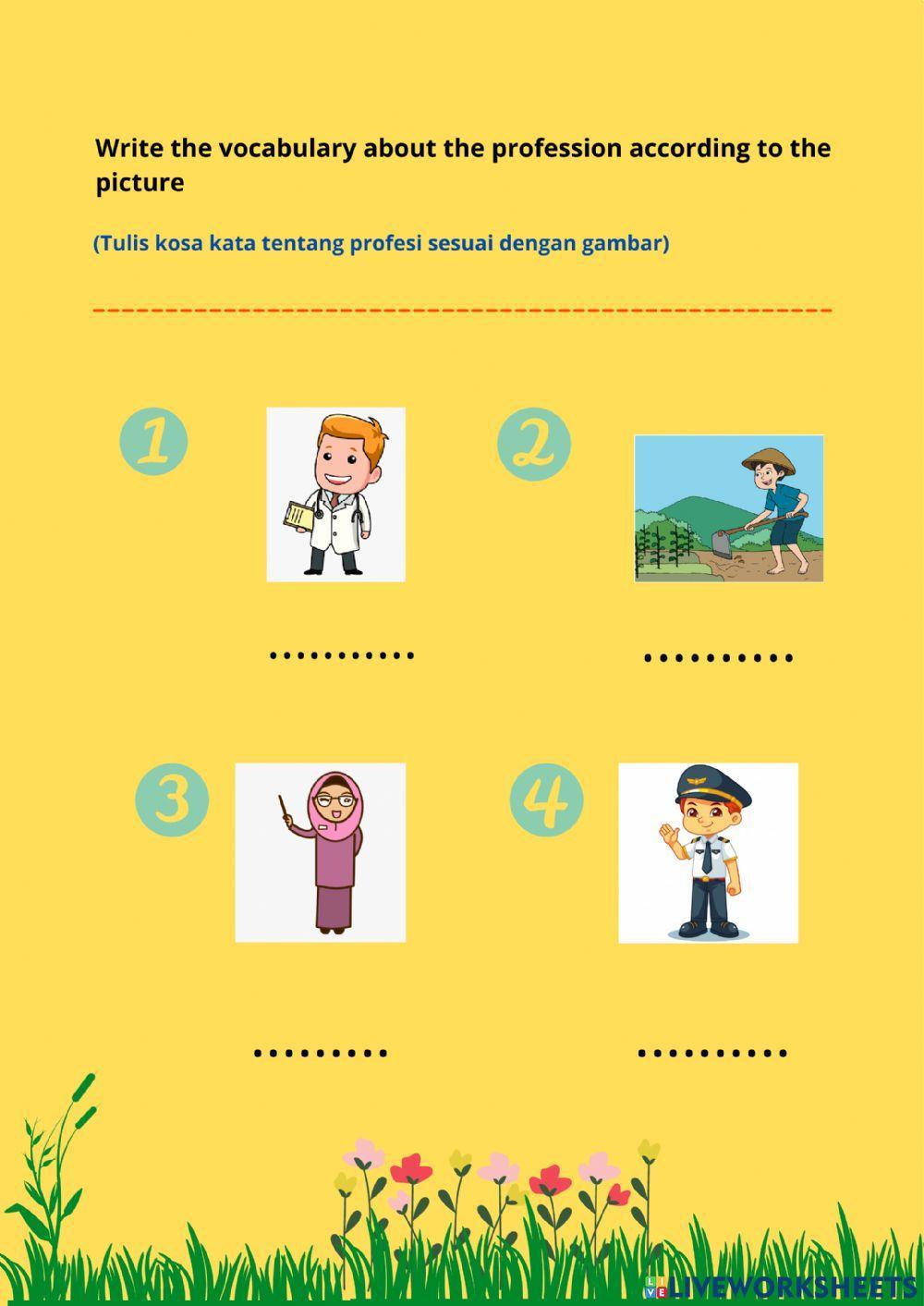 Job English language exercise | Live Worksheets