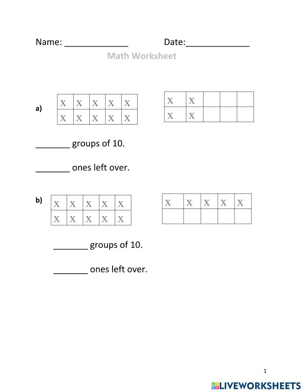 Place Value Online Exercise For Grade 1 Live Worksheets place-value-online-exercise-for-grade-1-live-worksheets