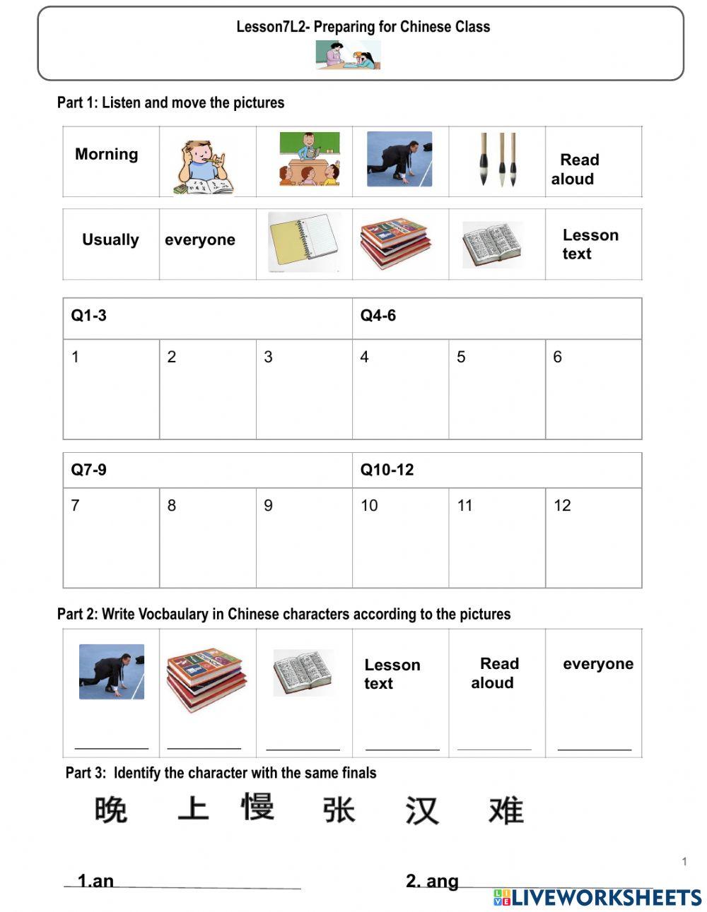 IC-L7D2 online exercise for | Live Worksheets