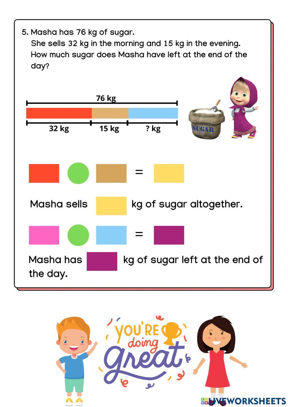 Addition & Subt… | Free Interactive Worksheets | 923398