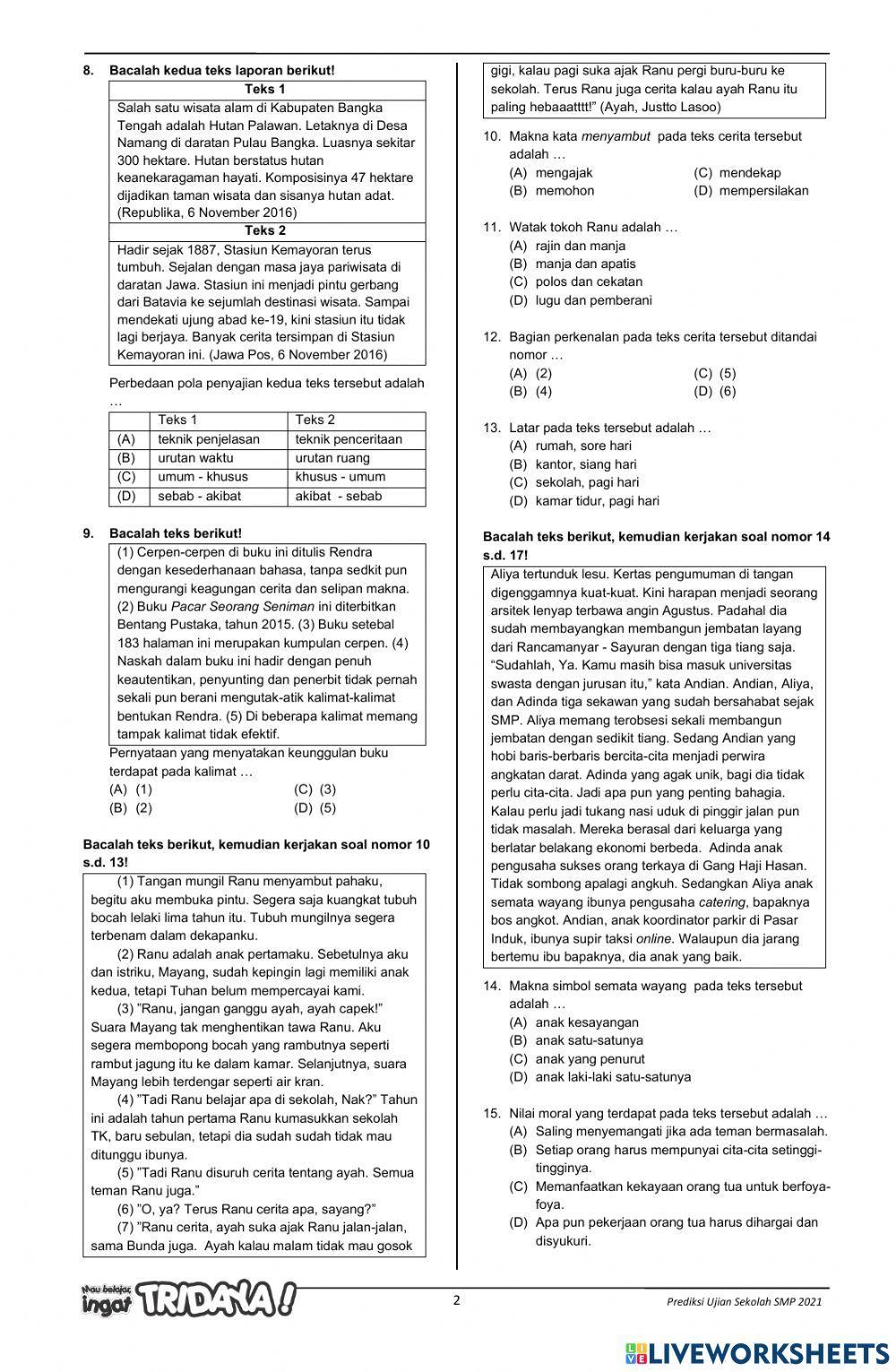 Ind pred us 6 | Free Interactive Worksheets | 924419