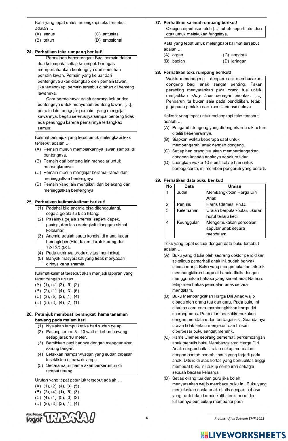 Ind pred us 6 | Free Interactive Worksheets | 924419