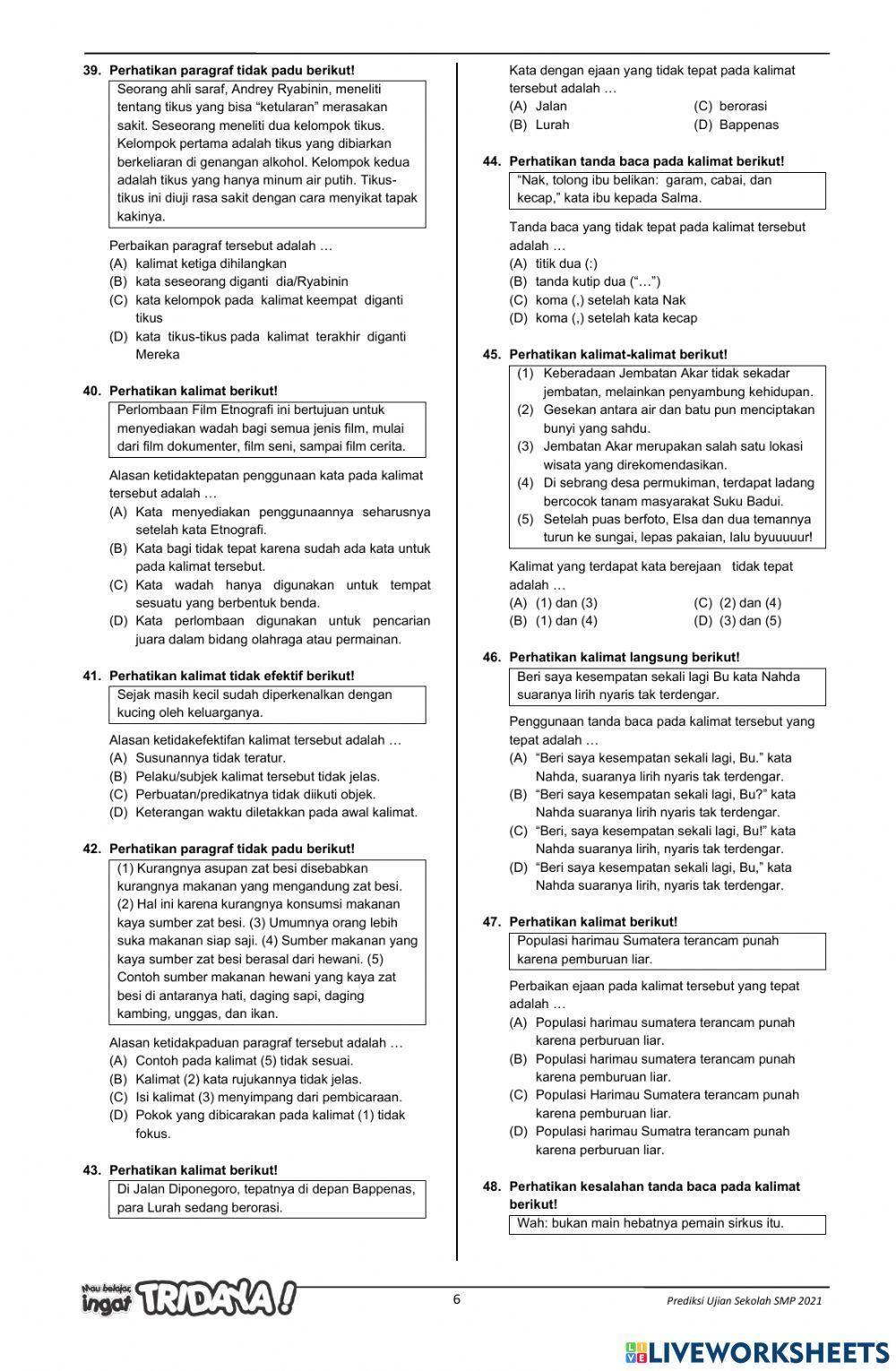 Ind pred us 6 | Free Interactive Worksheets | 924419
