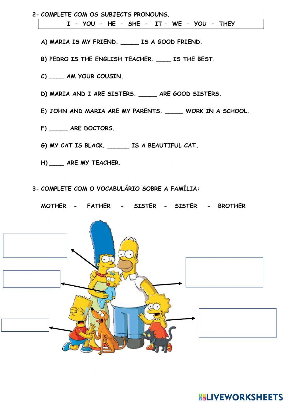 6th grade exercise worksheet | Live Worksheets