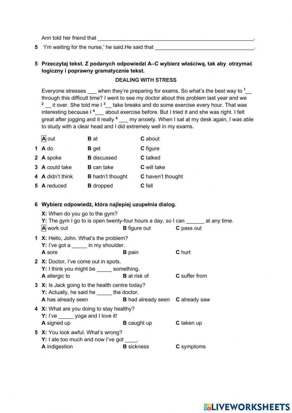 focus 2 unit 8 … | Free Interactive Worksheets | 6545453