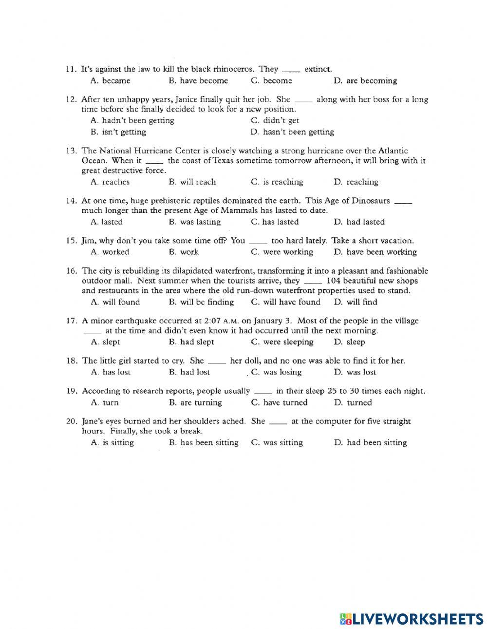 Conversation 2 worksheet | Live Worksheets