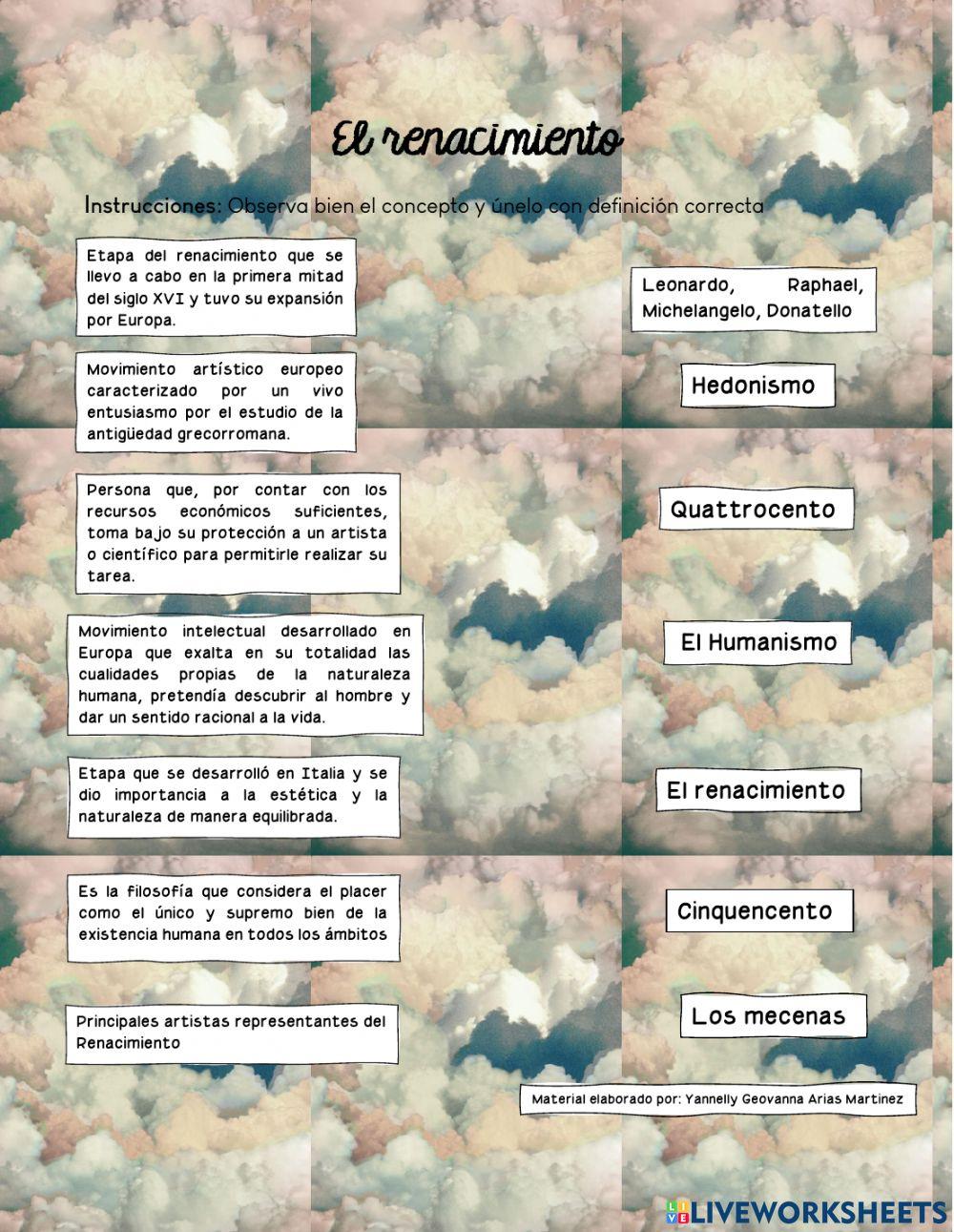 El renacimiento 926620 | Yannelly Geovanna Arias Martinez