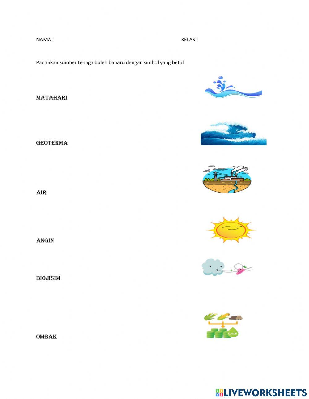Rbt tahun 5 (su… | Free Interactive Worksheets | 926820
