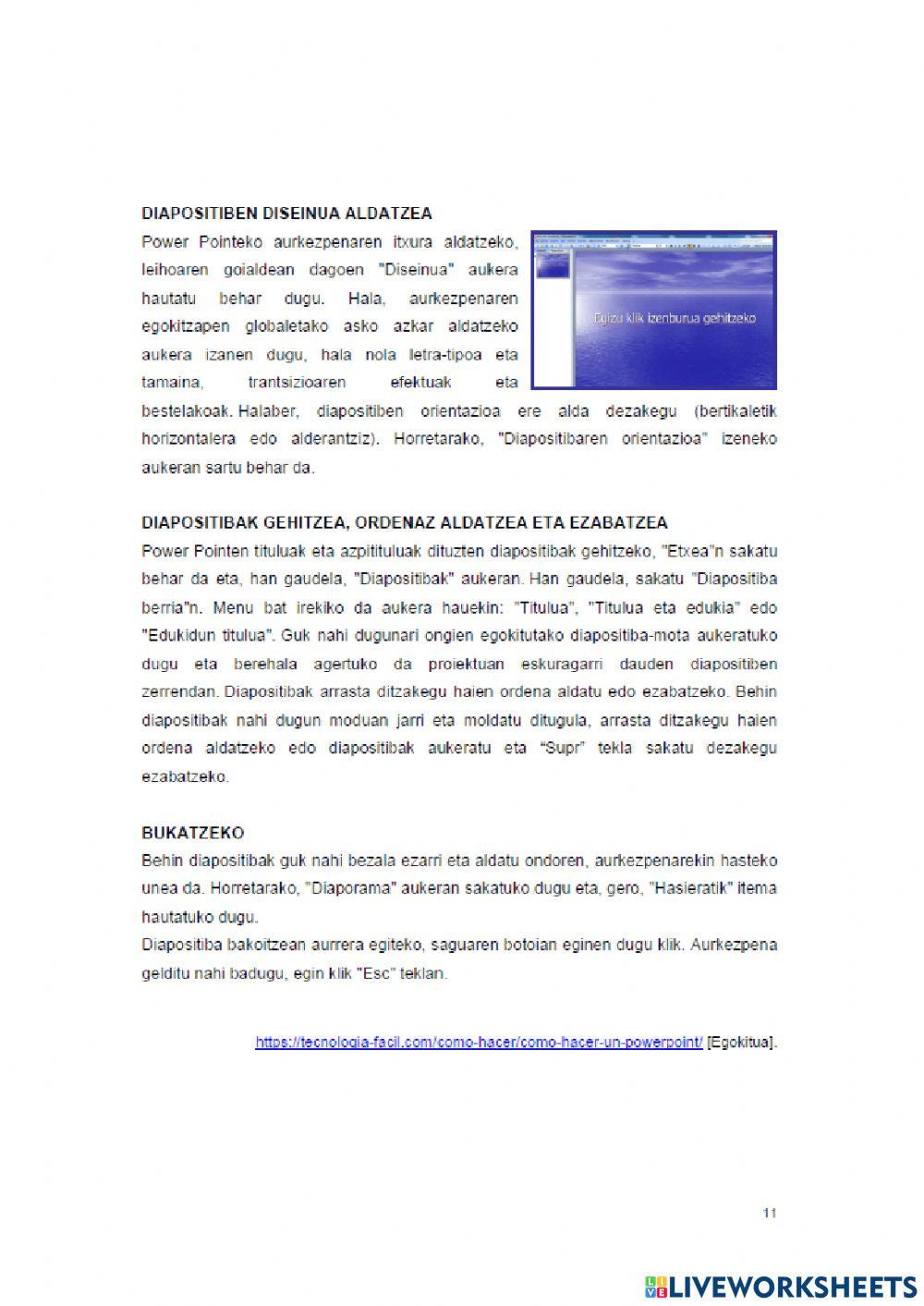 Ed 2 worksheet | Live Worksheets