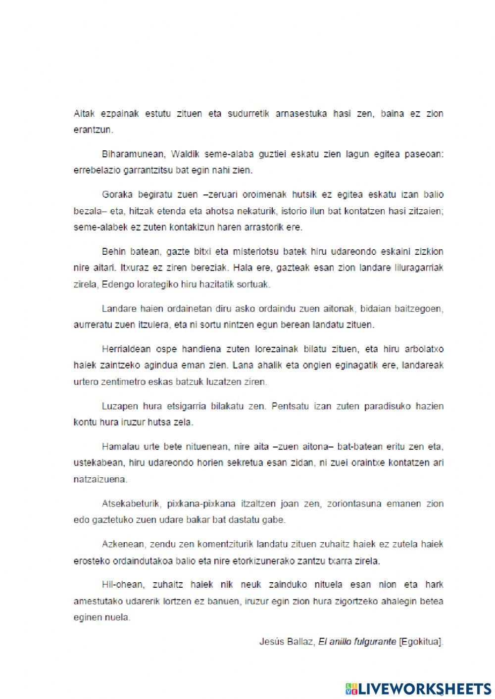 Ed 1 928499 | AmaiaBlanco | LiveWorksheets