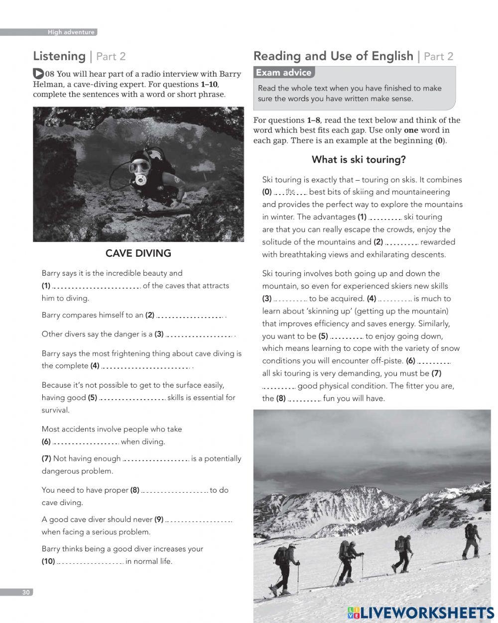 Unit 7 review exercise | Live Worksheets