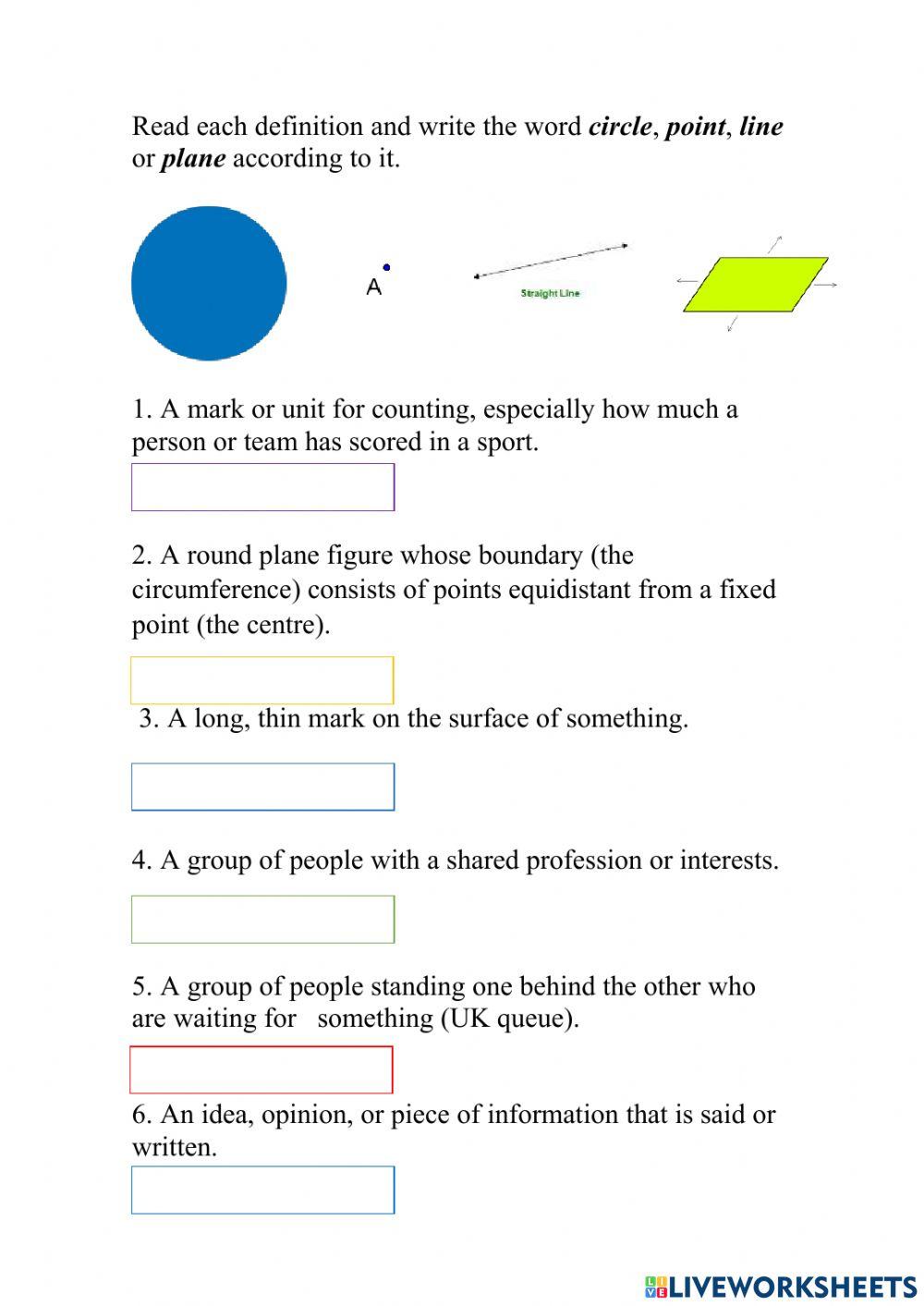 929049 | Polysemy in words related to geometry