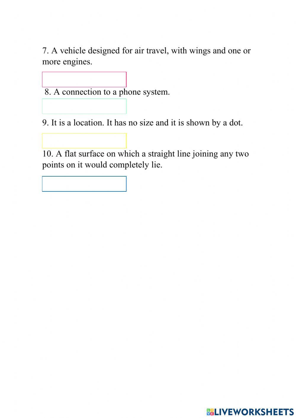 929049 | Polysemy in words related to geometry