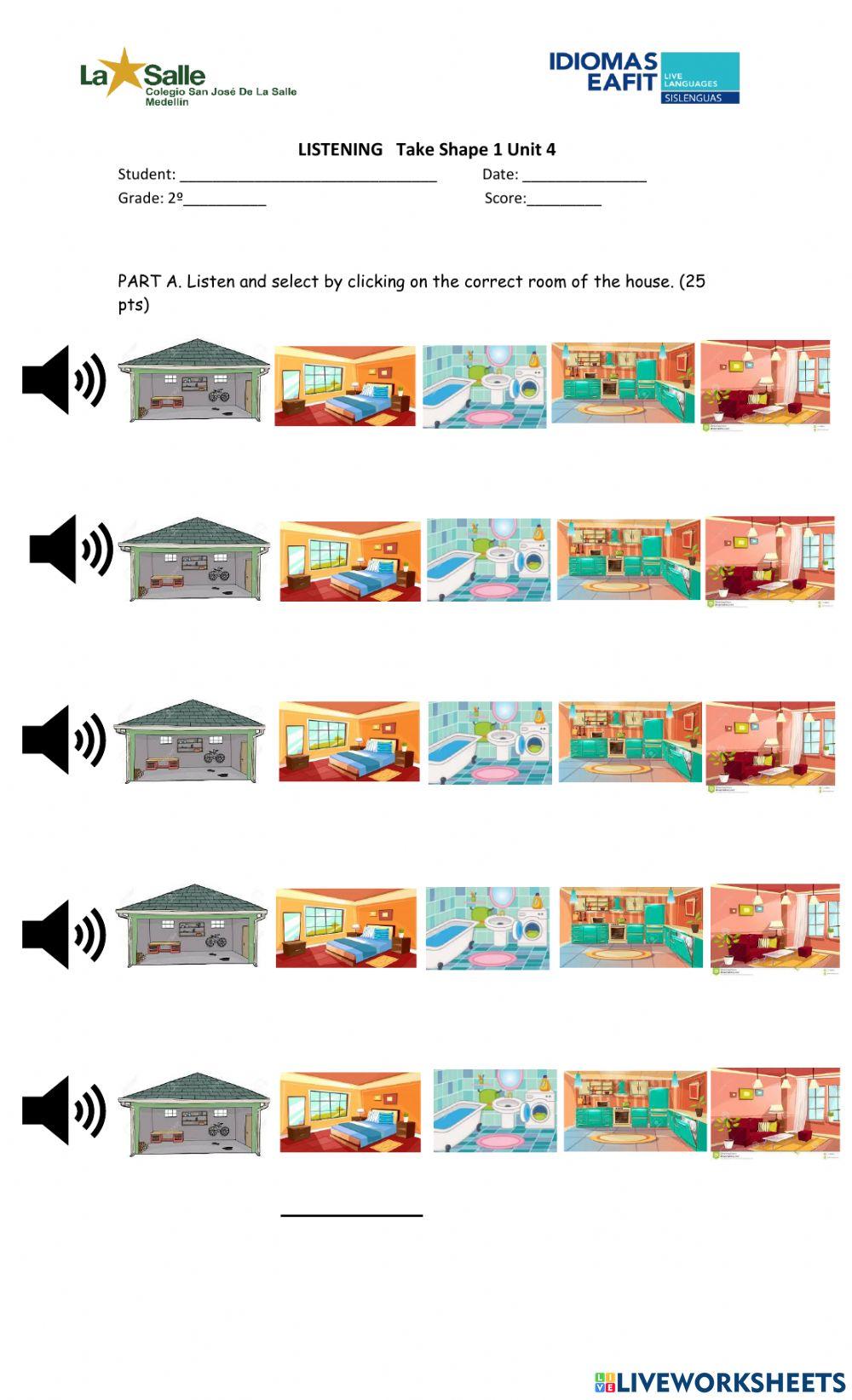 Parts of the house | alejandro Zapata Riveros | Live