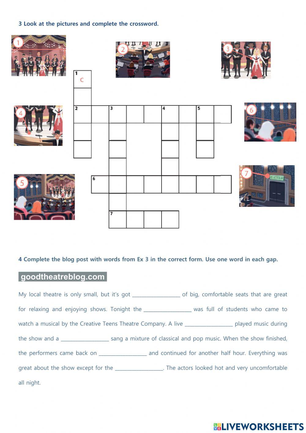 Unit 5: Grammar - Vocabulary worksheet | Live Worksheets