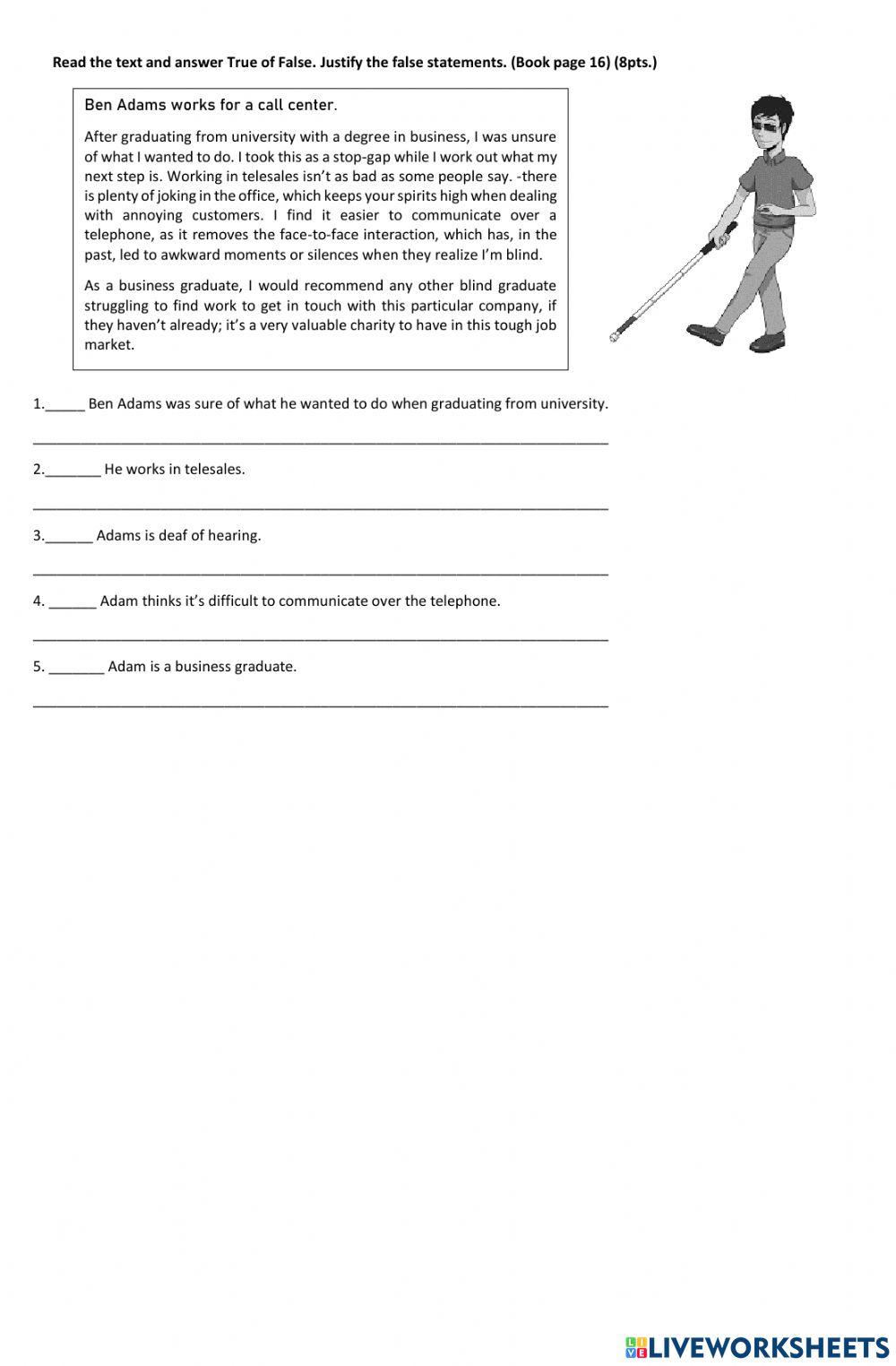 Different Skills worksheet | Live Worksheets