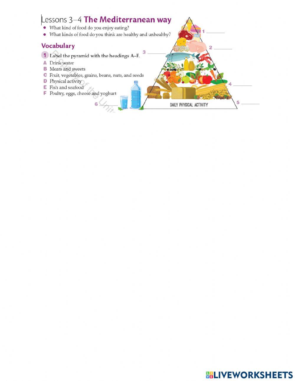 930642 | Food Pyramid | pinkymnky1 | LiveWorksheets