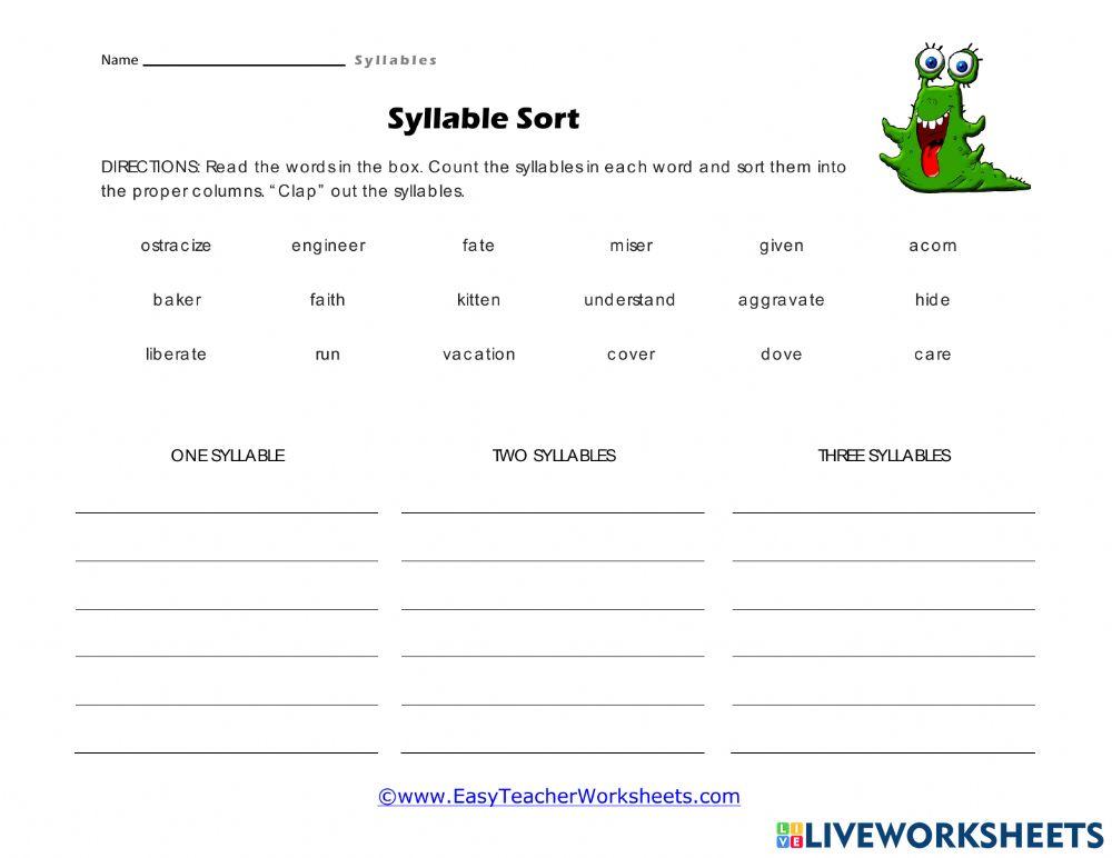 S3 online exercise for | Live Worksheets