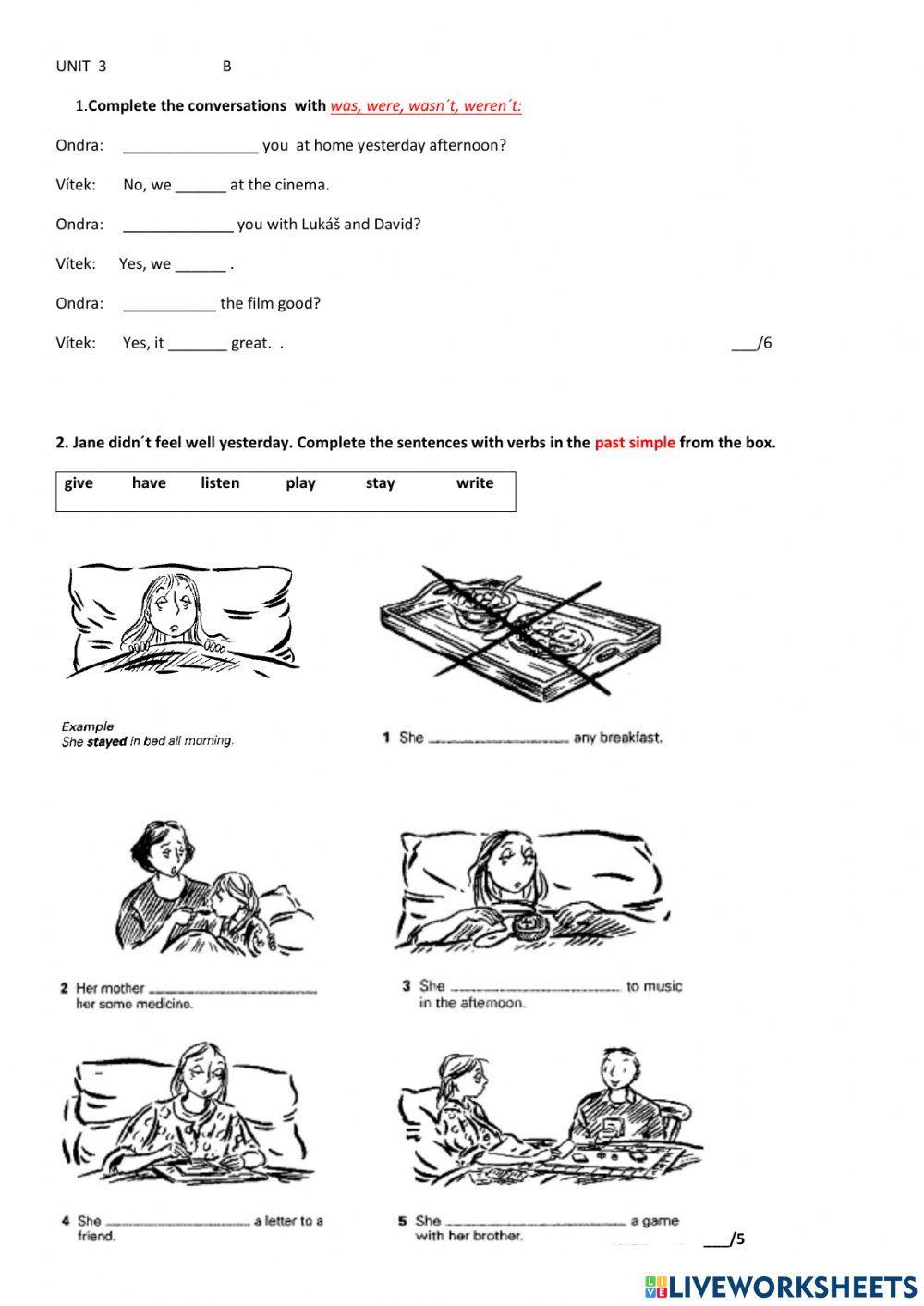 Project 2 unit 3 | Free Interactive Worksheets | 932889