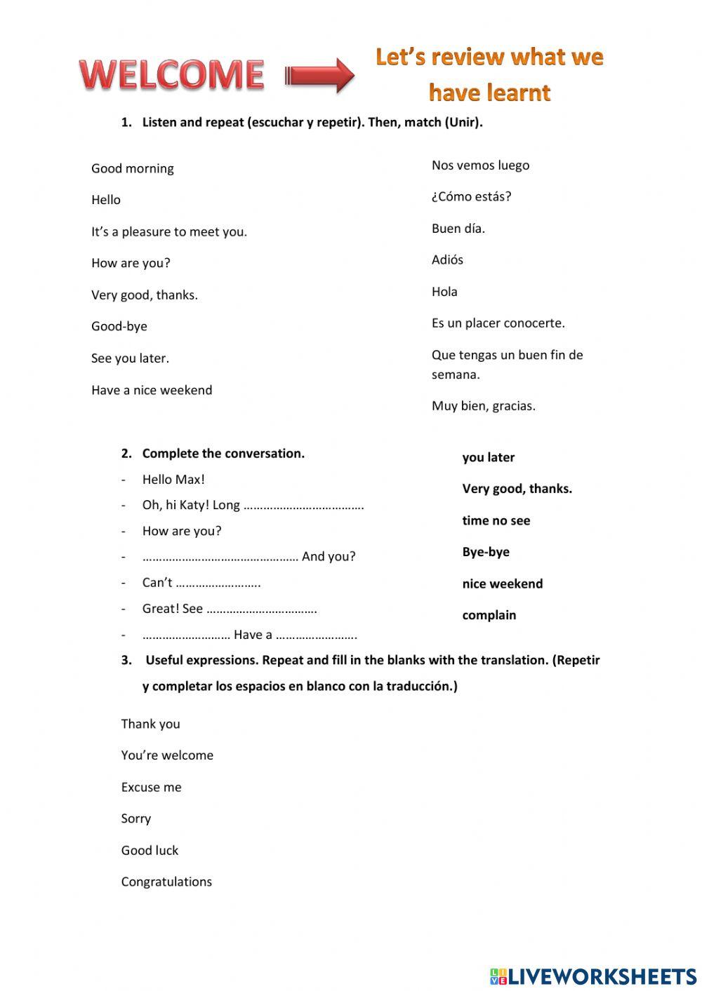 camilaalitta99 | Greetings and Useful Expressions 933187