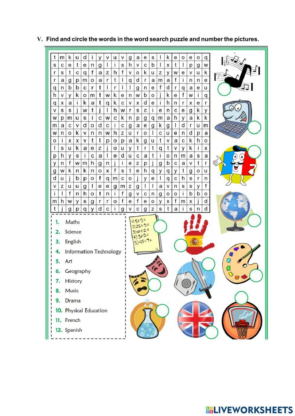 Evaluation | Free Interactive Worksheets | 937565