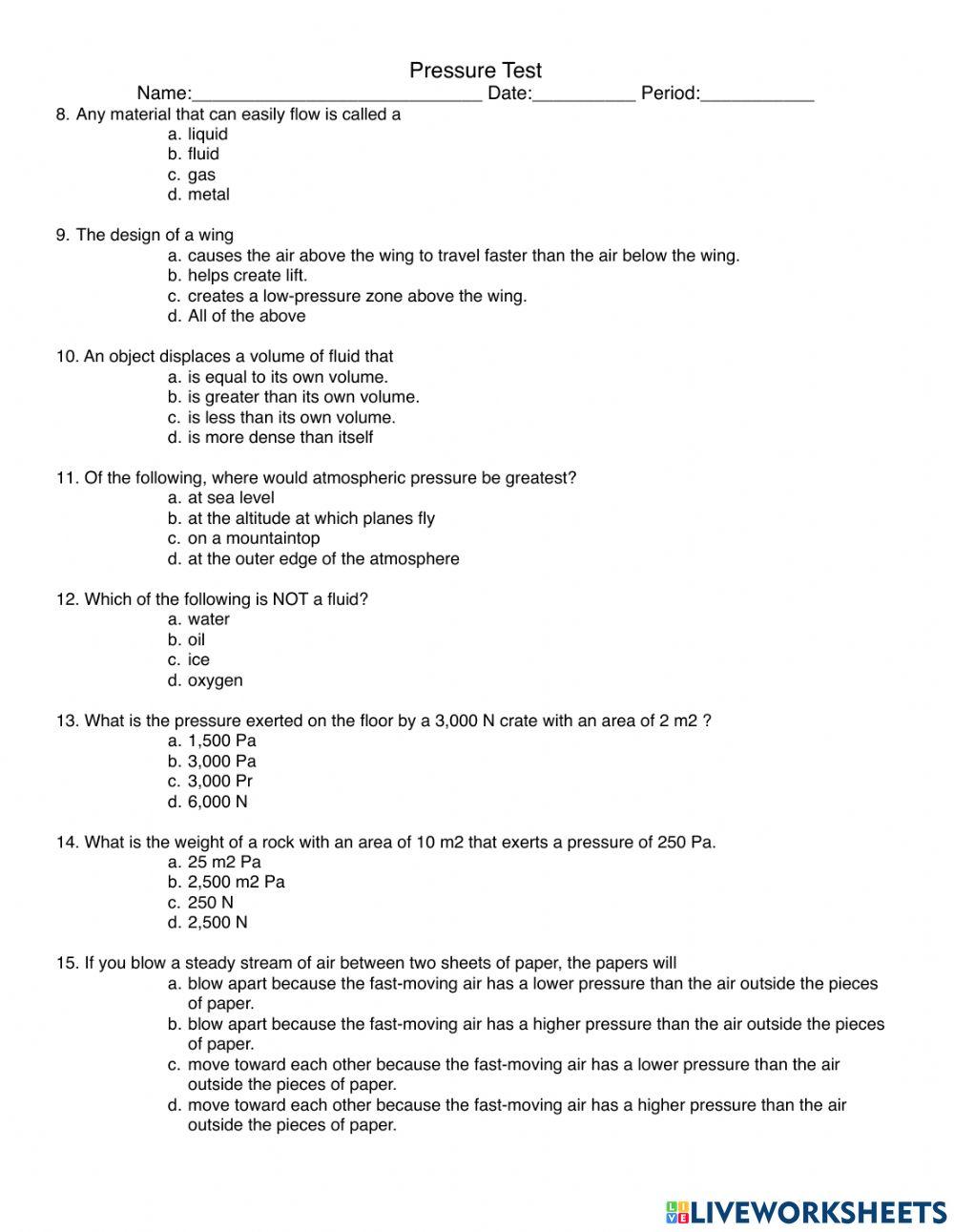 6553988 | Pressure Test | Jennfier Horodyski