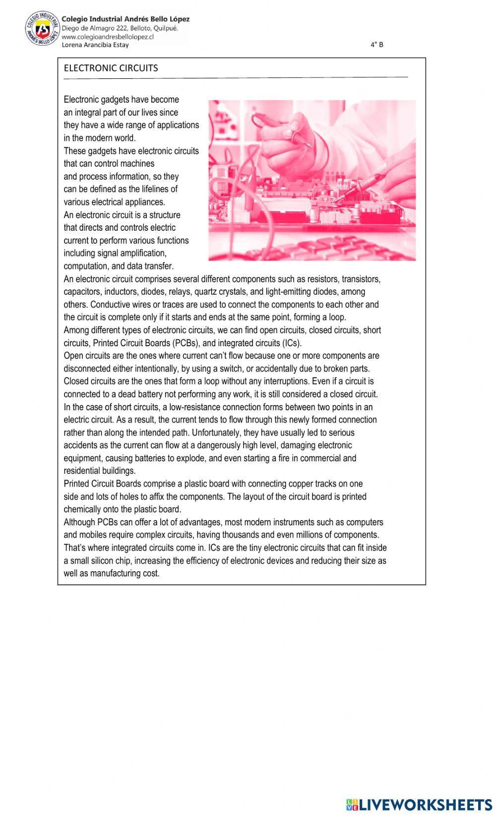 READING COMPREH… | Free Interactive Worksheets | 939898