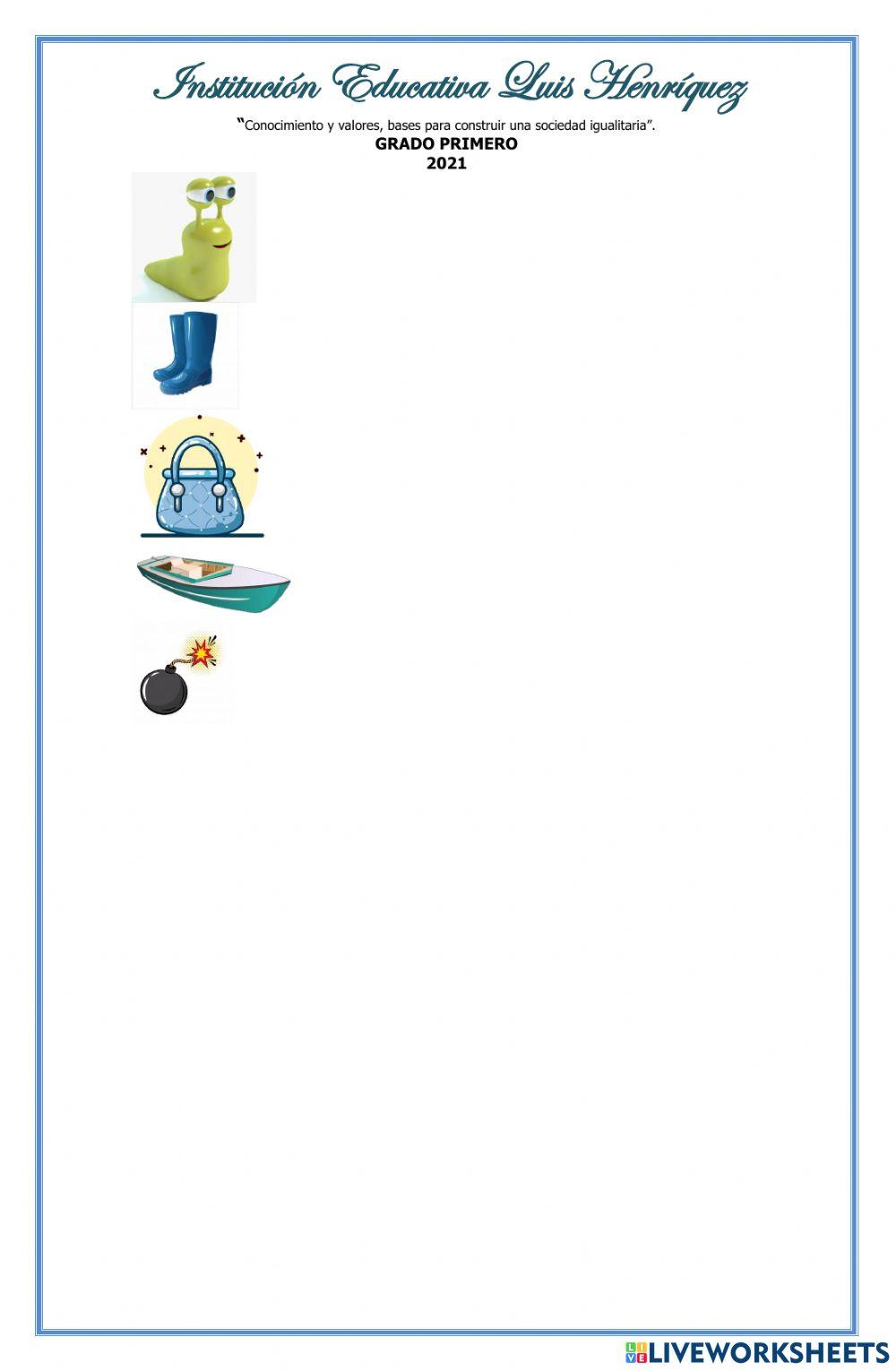 Letra -b- activity | Live Worksheets