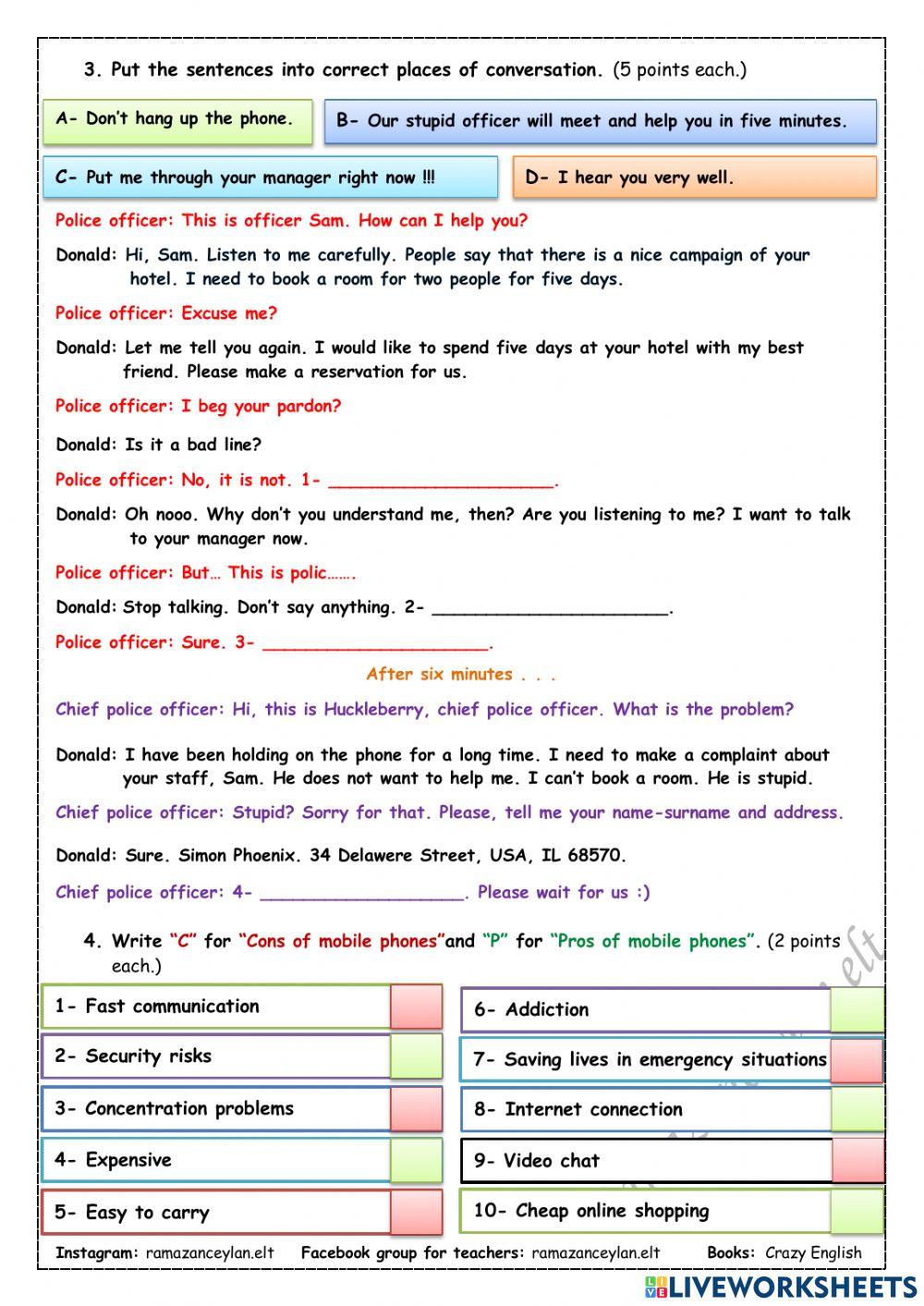 8th grade - uni… | Free Interactive Worksheets | 940899