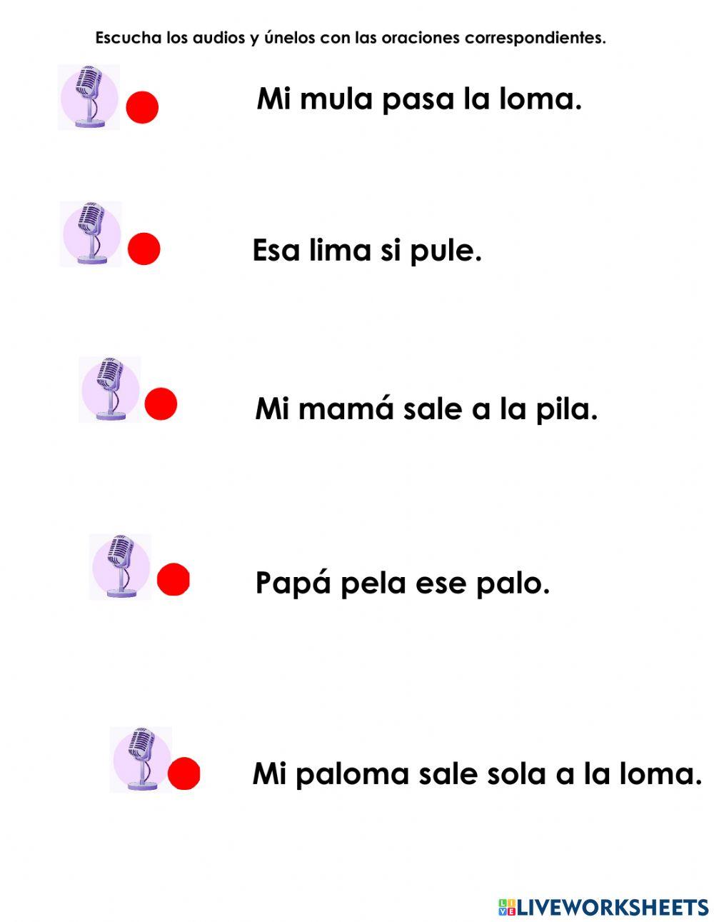 La letra l. activity | Live Worksheets