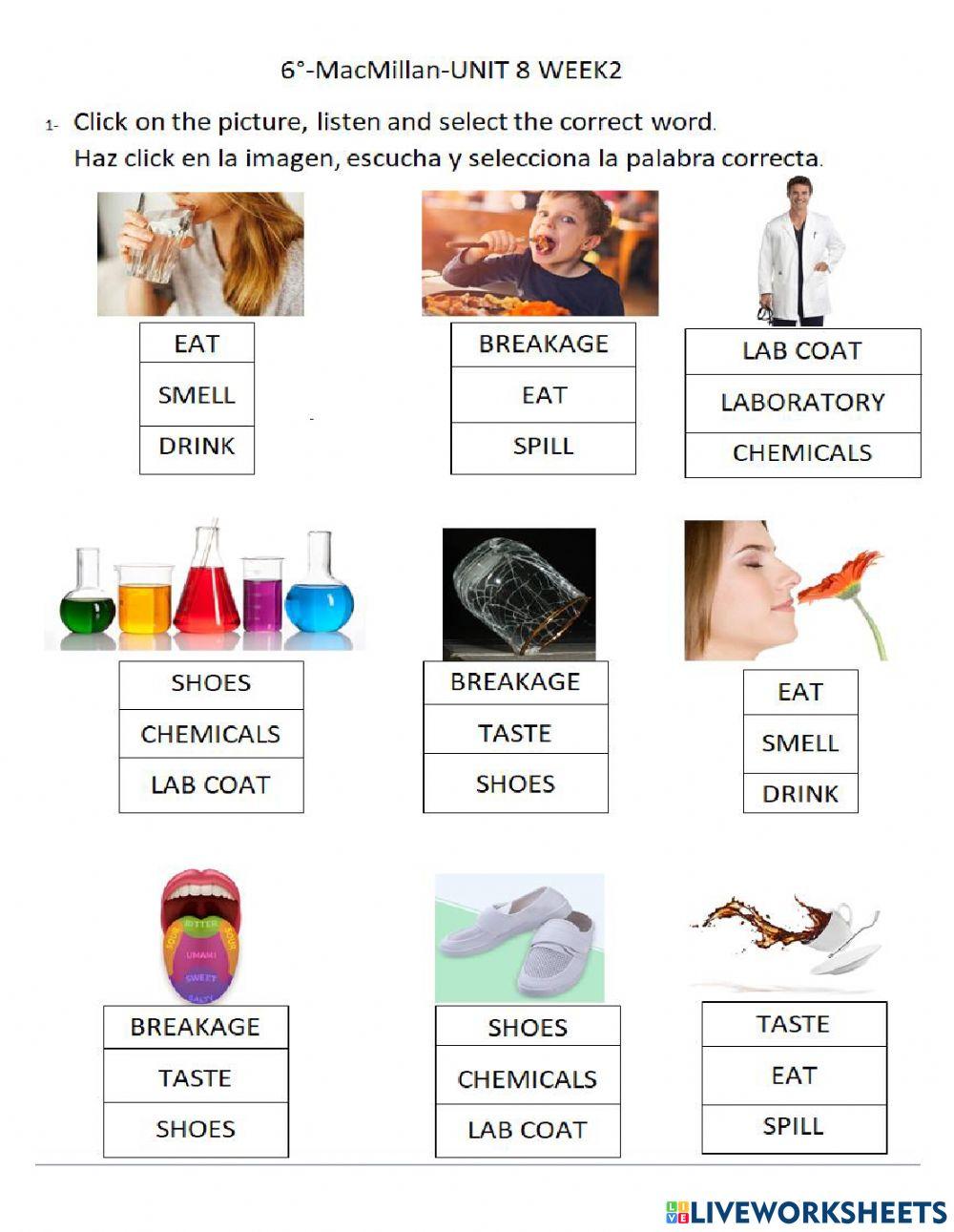 6th grade Unit 8 Week 2 May 03 to 07. worksheet | Live Worksheets