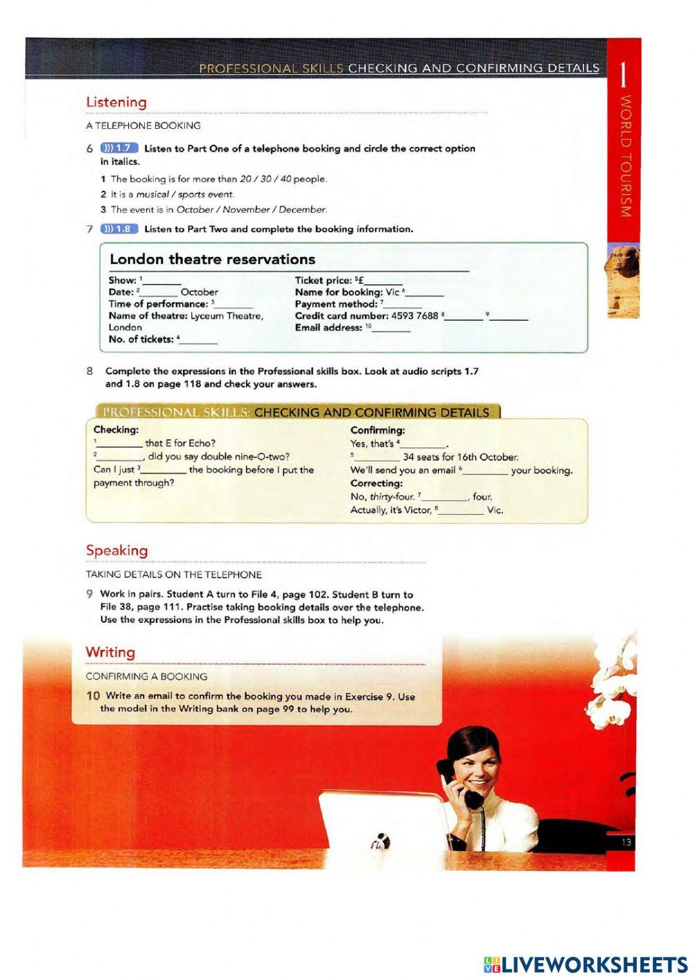 Professional skills interactive worksheet | Live Worksheets