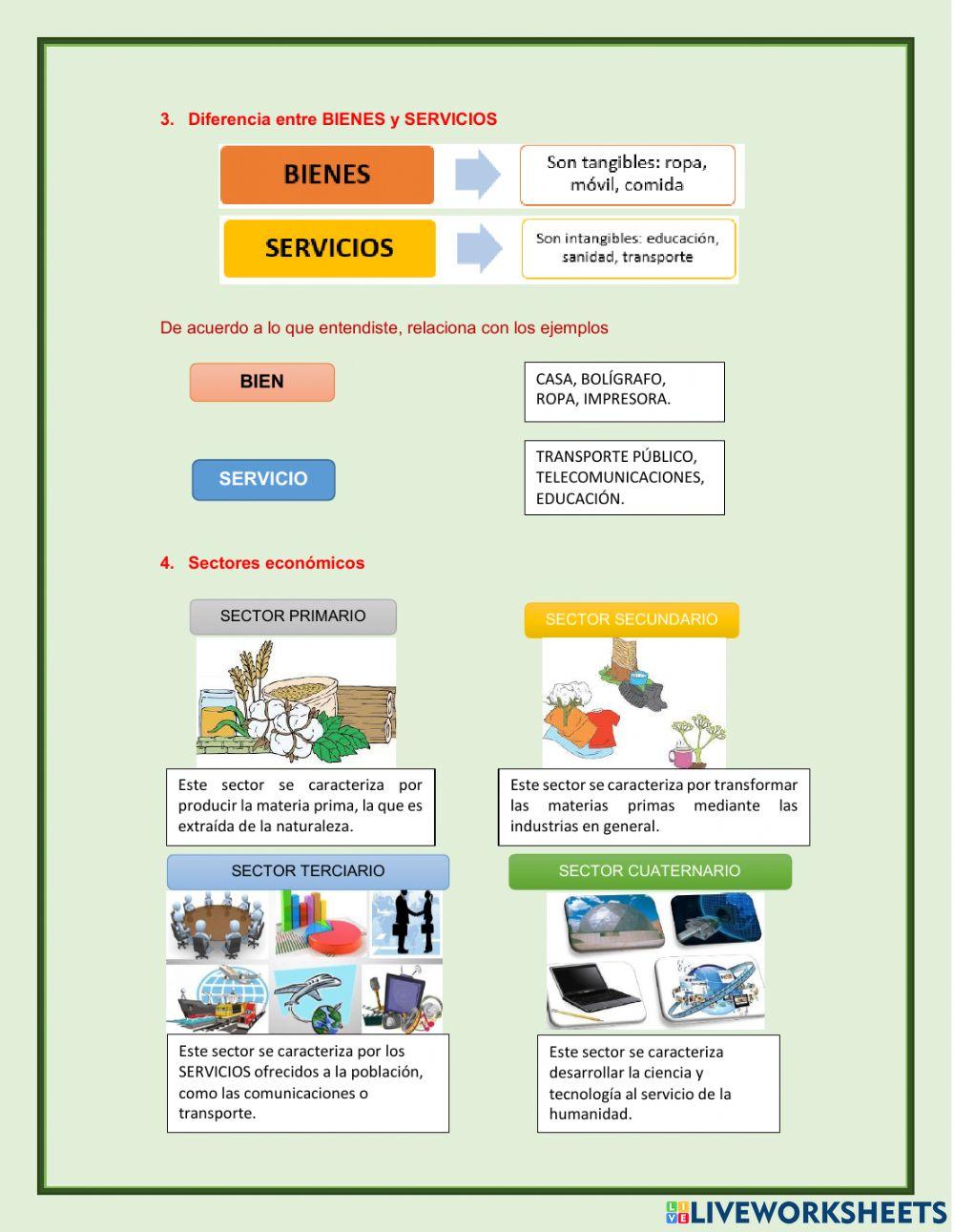 Economía | Free Interactive Worksheets | 947961