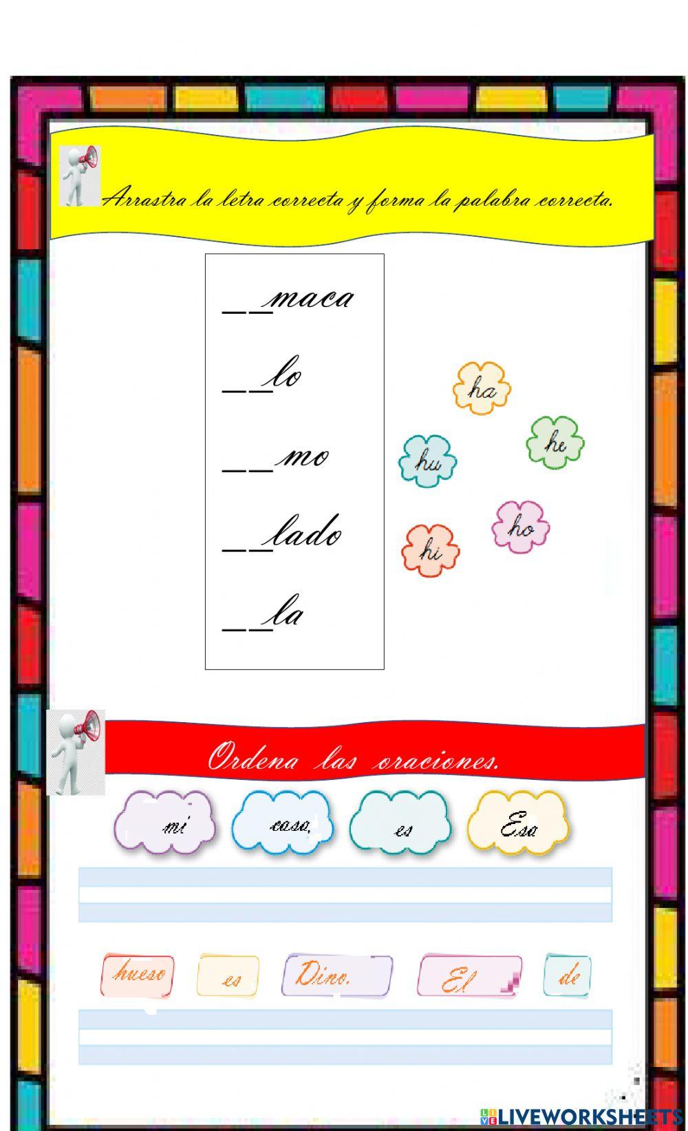 949224 | Letra cy h | Primerocristina | LiveWorksheets