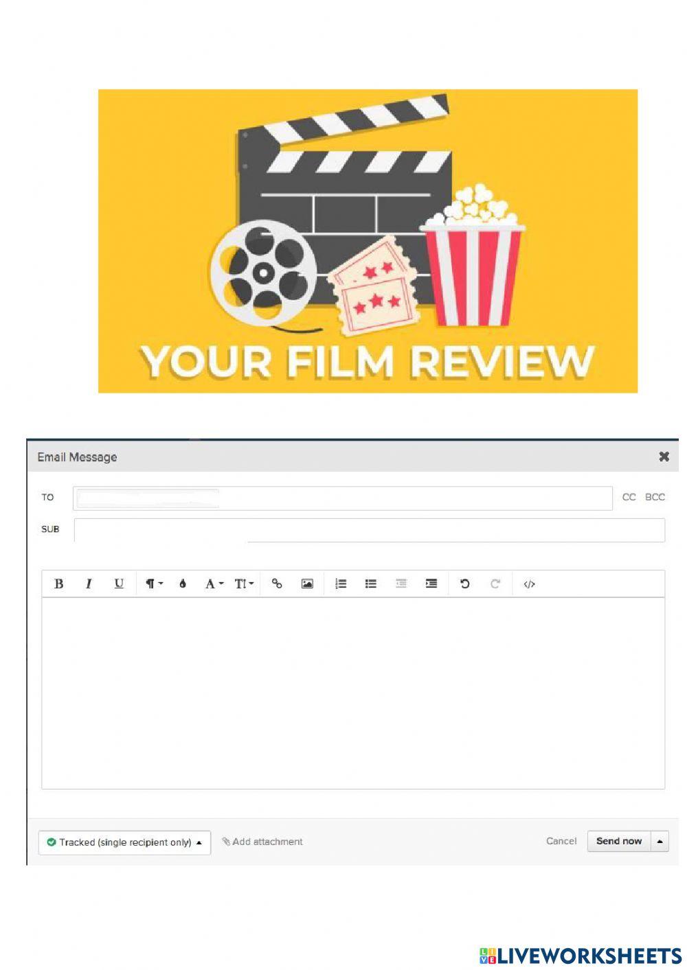 Writing email online activity | Live Worksheets