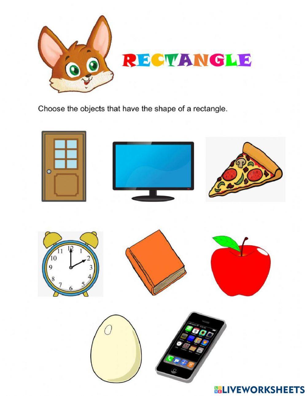 Rectangle Shape Objects